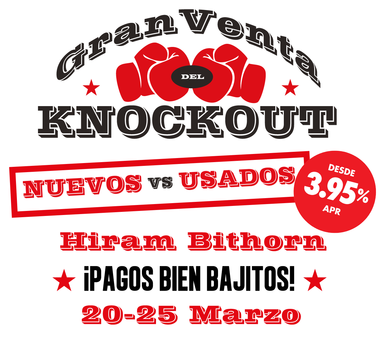 Las mejores unidades certificadas en Puerto Rico - Gran Venta del Knockout