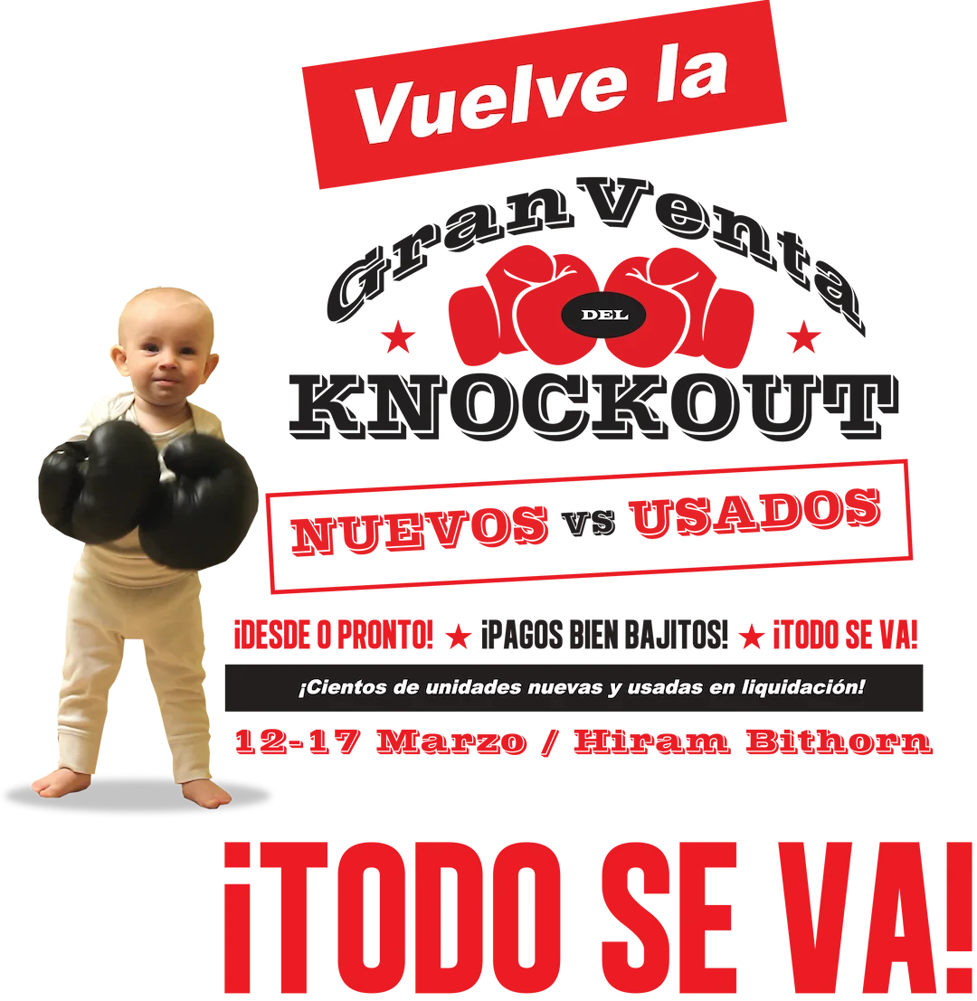 Las mejores unidades certificadas en Puerto Rico - Gran Venta del Knockout